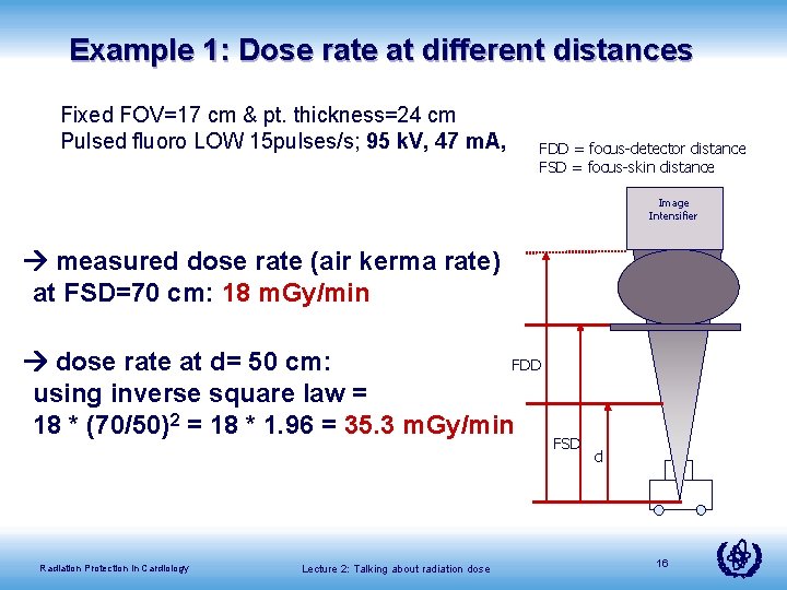 International Atomic Energy Agency Talking about Radiation Dose