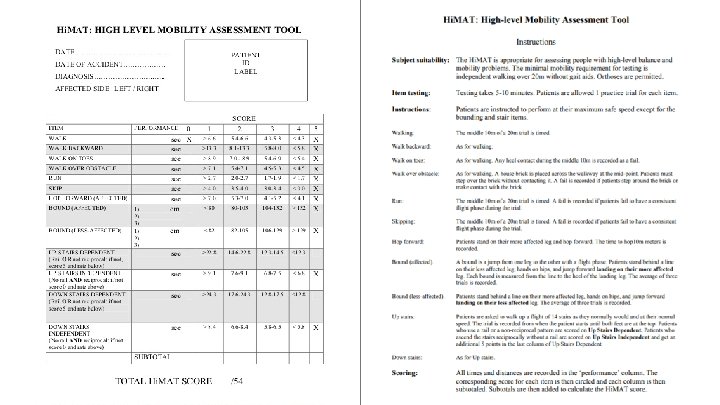 High Level Mobility Assessment Tool Bentley Olson Etches