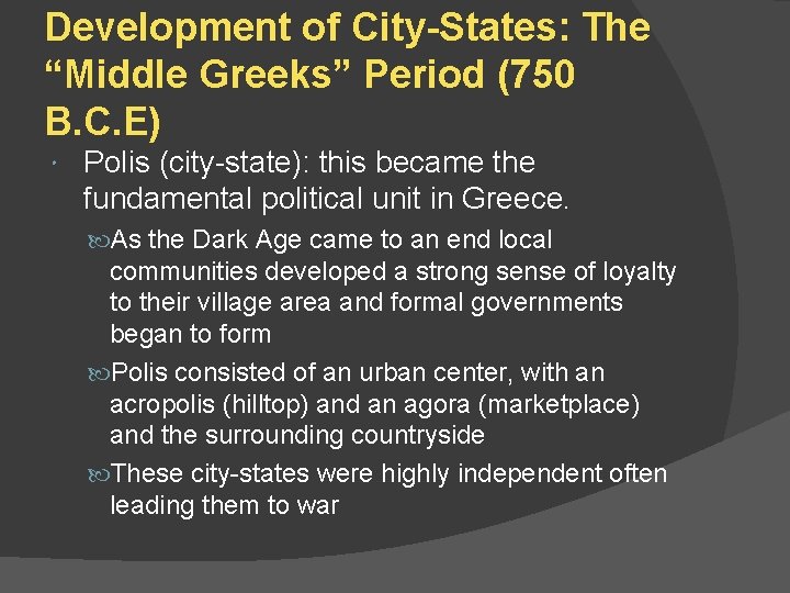ANCIENT GREECE HISTORY AND CONTRIBUTIONS Geography The Land