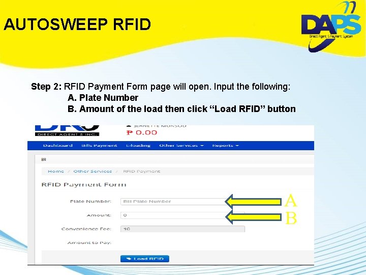 Other Services PRODUCTS Before processing the transactions FLA