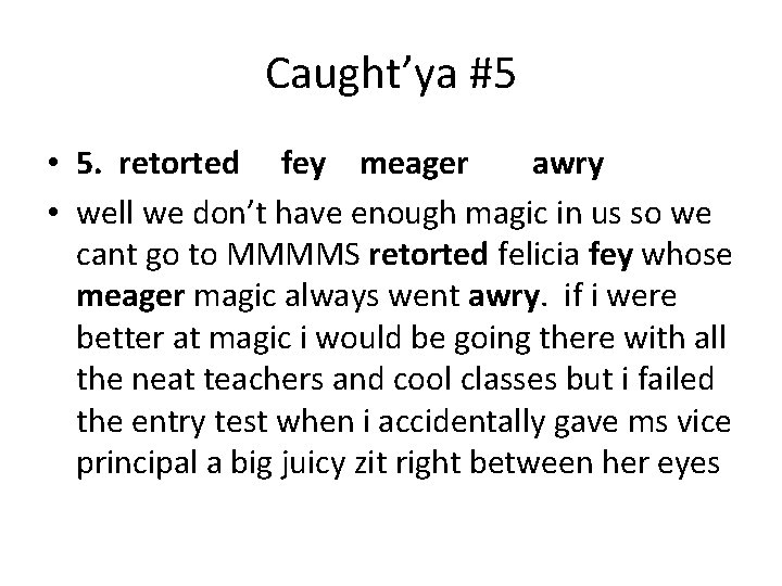 Caughtya 1 35 With Corrections Caughtya 1 1