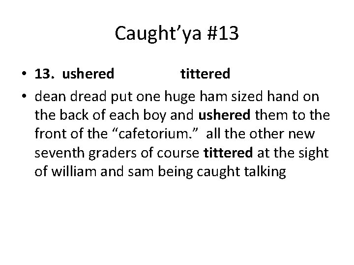 Caughtya 1 35 With Corrections Caughtya 1 1