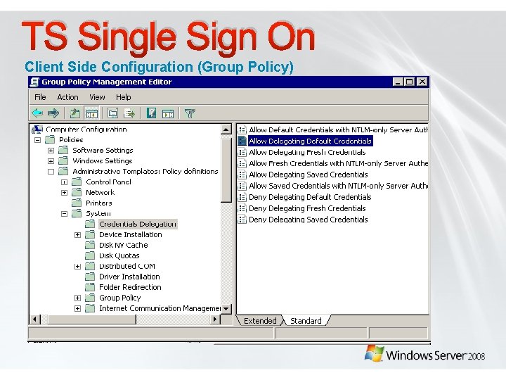 Terminal Services Technical Overview Shai Tirosh Windows Server