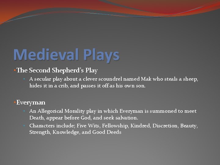 Medieval Theatre From 500 1500 AD Christianity Like