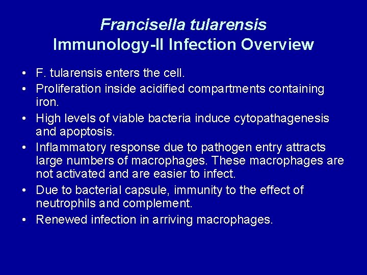 Francisella tularensis Tularemia Francisella tularensis Gram stain Poorly