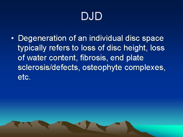Lumbar disc disease Very Important Talk LBP A