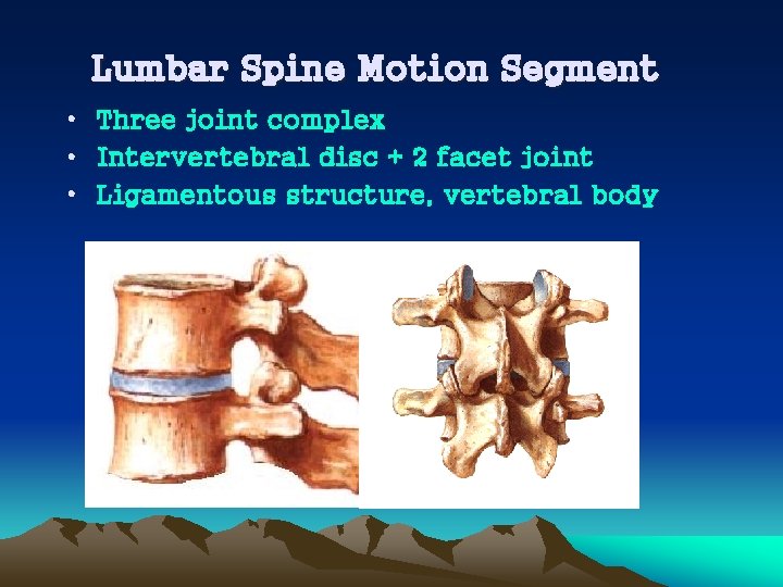 Lumbar disc disease Very Important Talk LBP A
