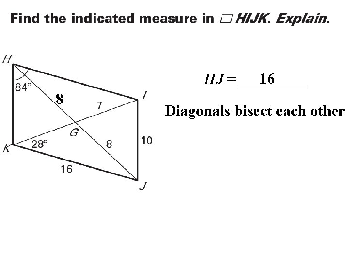 Unit 6 Lesson 2 Properties of Parallelograms Parallelogram