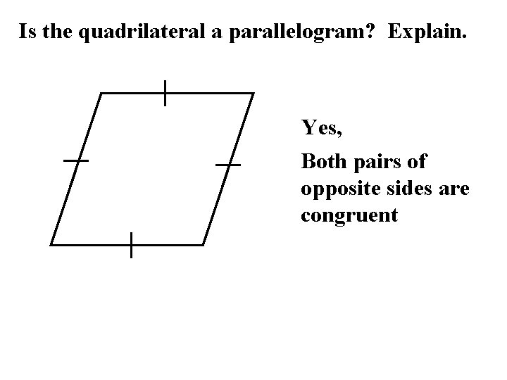 Unit 6 Lesson 2 Properties of Parallelograms Parallelogram