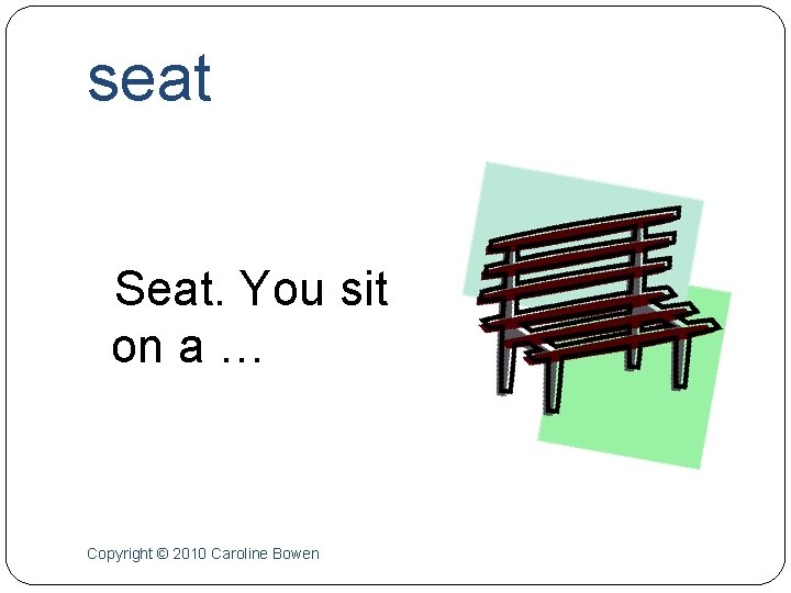 The Quick Vowel Screener Caroline Bowen www speechlanguagetherapy