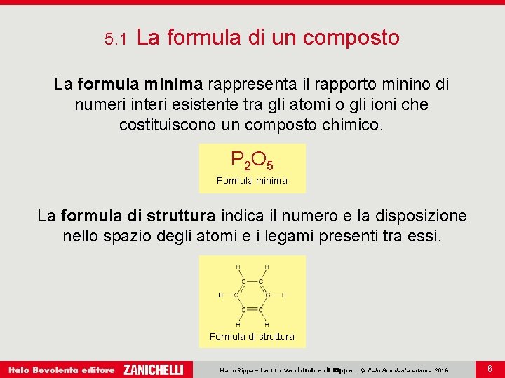 Dalla struttura atomica alla nomenclatura Nomi e formule