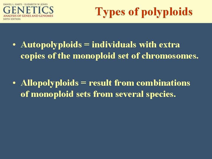 Chapter 8 Human Karyotypes and Chromosome Behavior Changes