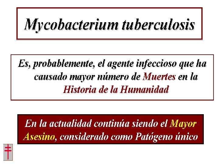 Tuberculosis Aspectos Generales Si hay una enfermedad que
