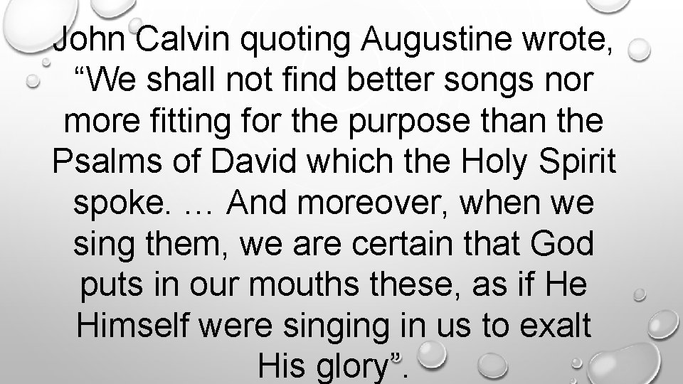 THE LORDS MY SHEPHERD 1650 THE LORD IS