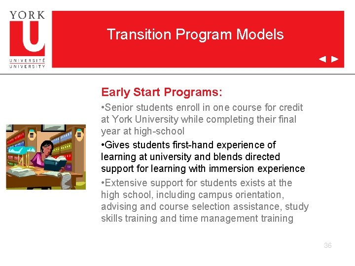 Transitions From High School to University Presentation to