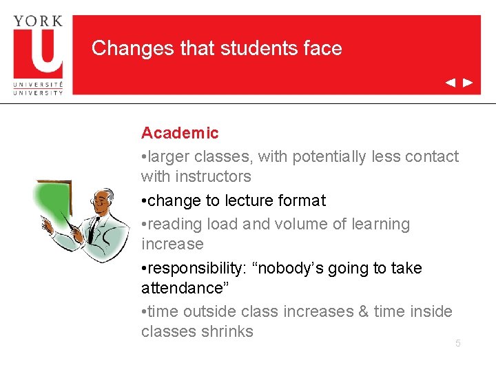 Transitions From High School to University Presentation to
