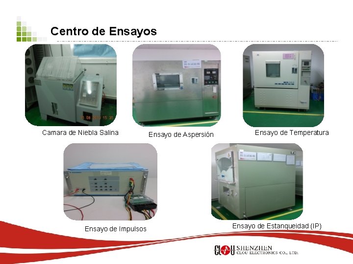 CLOU ELECTRONICS PRESENTATION Perfil de la Empresa 1996