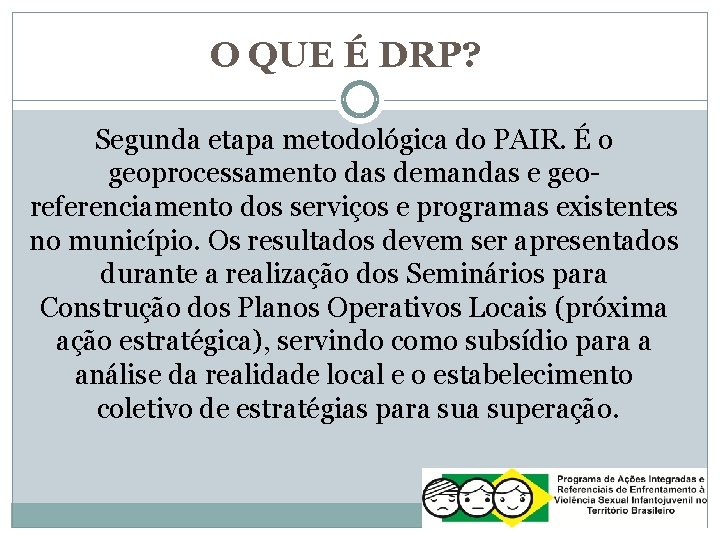 METODOLOGIA DO DIAGNSTICO RPIDO PARTICIPATIVO DRP O QUE