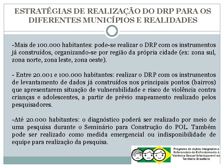 METODOLOGIA DO DIAGNSTICO RPIDO PARTICIPATIVO DRP O QUE