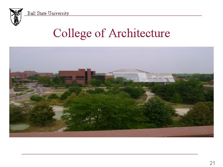 Ball State University Campus Master Plan Indiana Commission