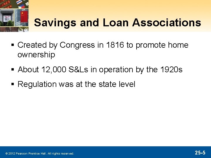 WEB CHAPTER 25 Saving Associations and Credit Unions