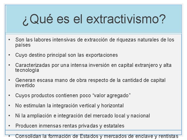 Extractivismo desarrollo y territorios DPP Agosto 2104 Lima