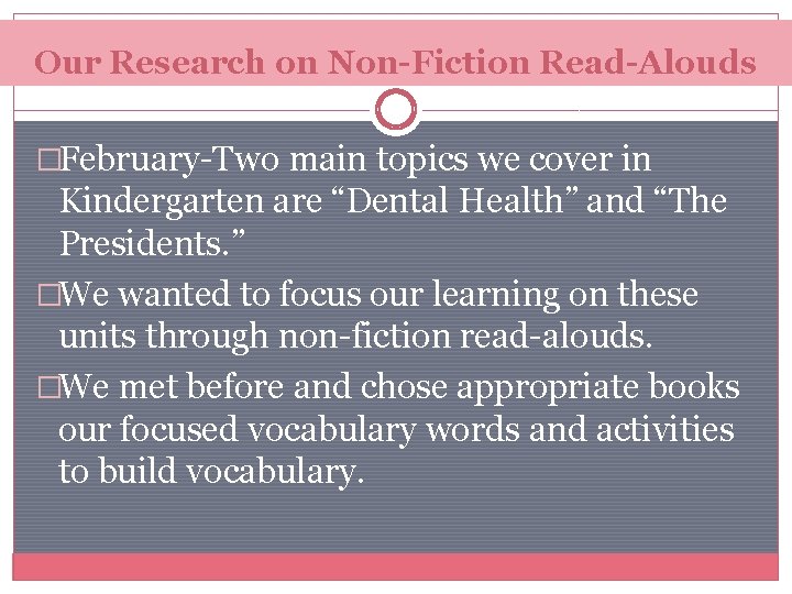 The Importance of NonFiction ReadAlouds and Activities to