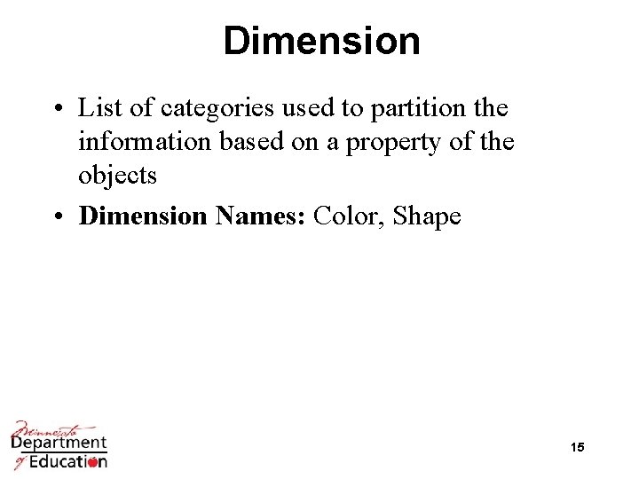 Introduction to Dimensional Analysis Session 2 5202005 M