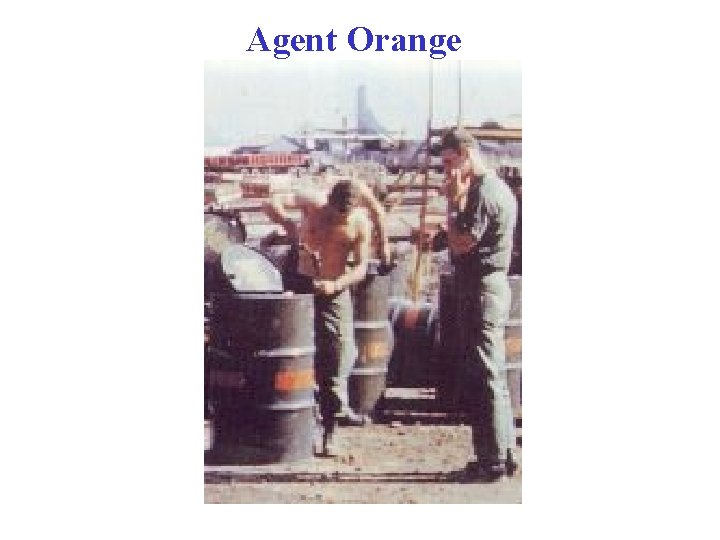 Agent Orange and Dioxin in Vietnam Arnold Schecter