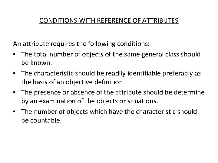 THEORY ASSOCIATION 0 F ATTRIBUTES THEORY AND ASSOCIATION