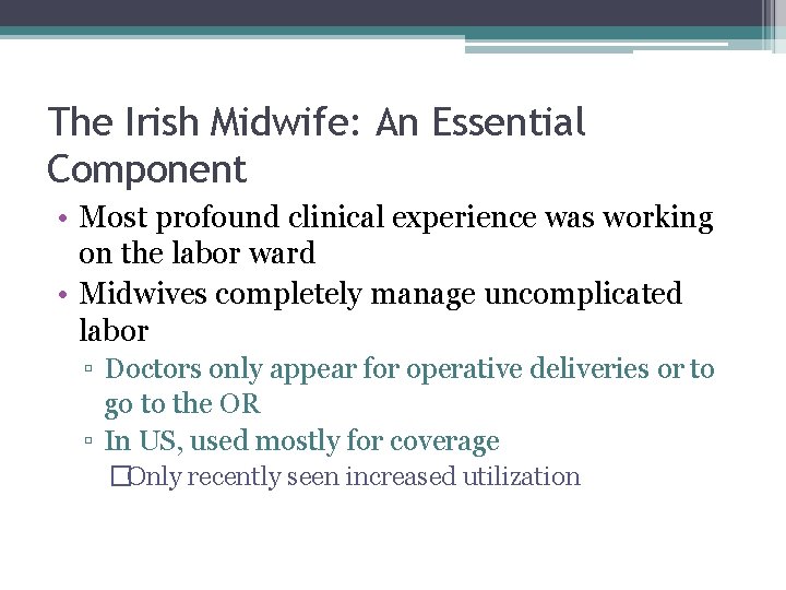 My Month in Ireland Megan Madrigal Obstetrics Gynecology