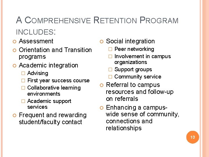 ORIENTATION 101 THE BASICS OF OTR AN INTRODUCTION