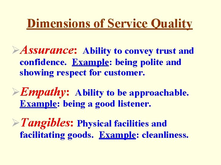 6 Service Quality Mc GrawHillIrwin Copyright 2006 by