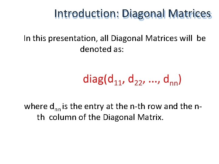 Mathematical Fundamentals Linear Algebra Jothi Ramalingam jothiramnitk edu