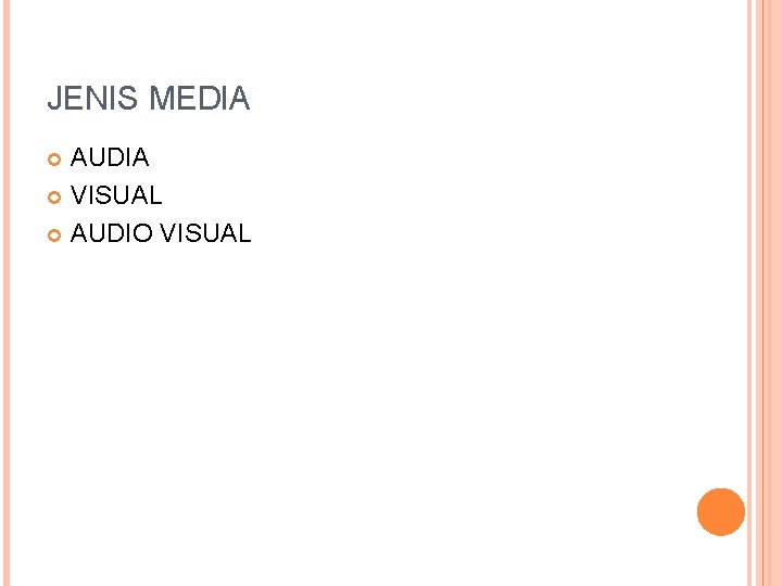 ALAT BANTU DAN PENGGUNAAN MEDIA PELATIHAN PENGERTIAN Media