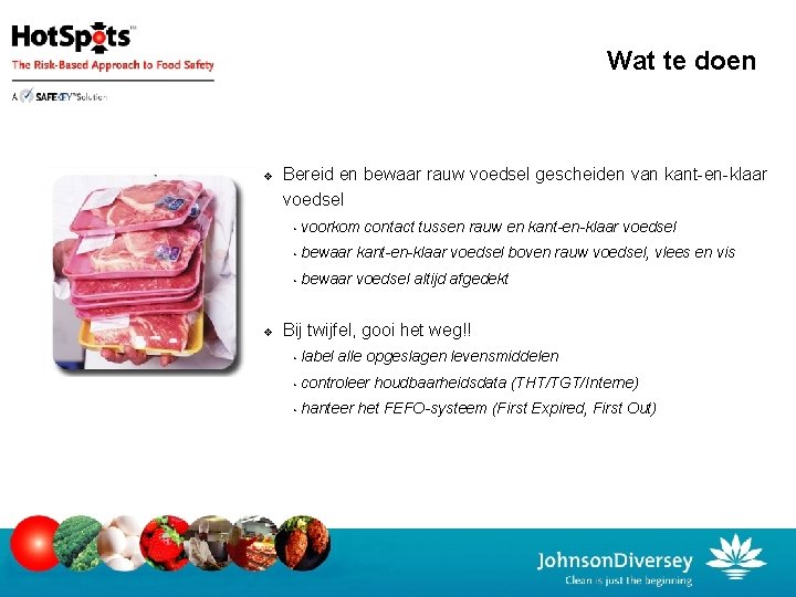 Hyginebewustzijn voor medewerkers in de voedselketen Waarom al