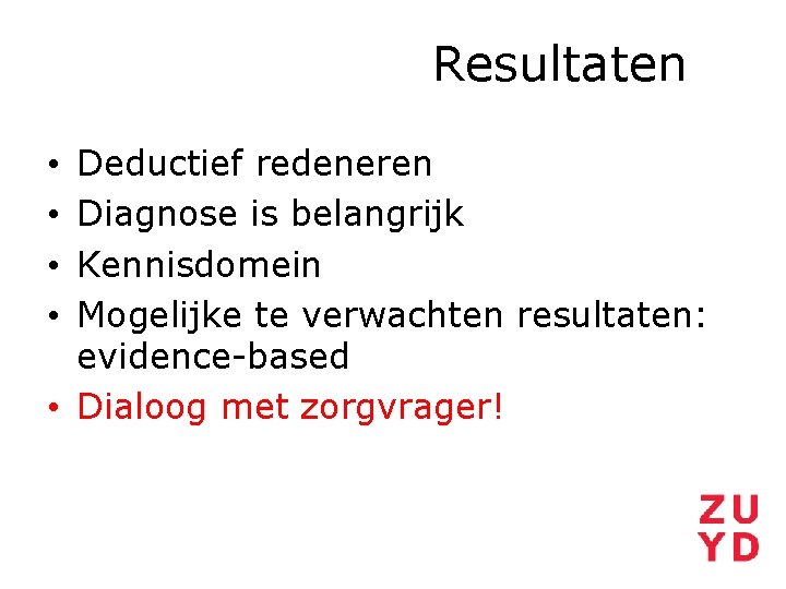 Verpleegkundige methodiek en klinische redeneren Deel 3 11282020