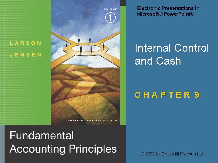 Electronic Presentations in Microsoft Power Point Internal Control