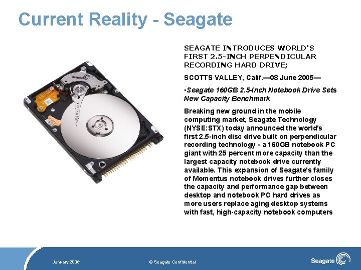 The challenges for perpendicular recording technology v Rob