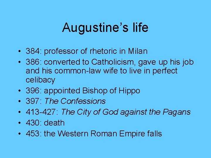 Time beginning and end Augustine What we are