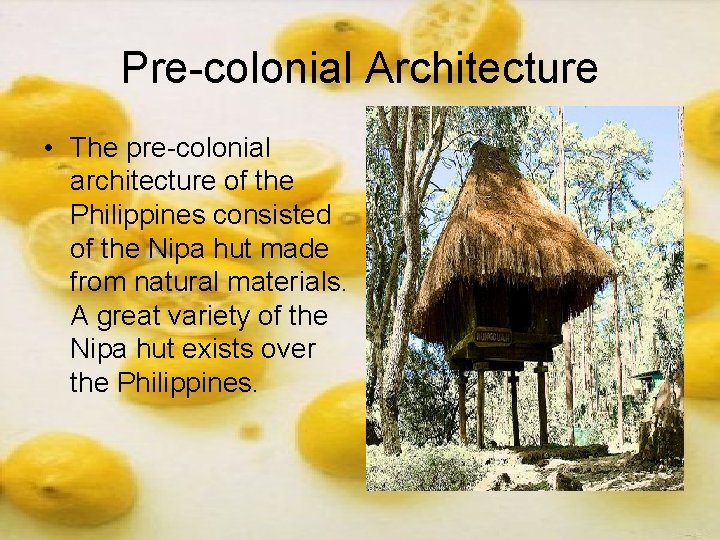 Spanish American Architecture in the Philippines Prof Samuel