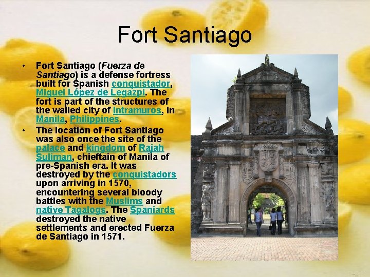 Spanish American Architecture in the Philippines Prof Samuel