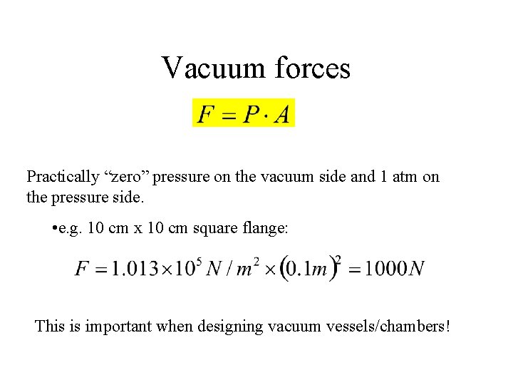Techniques of Vacuum and Basics of High Voltage