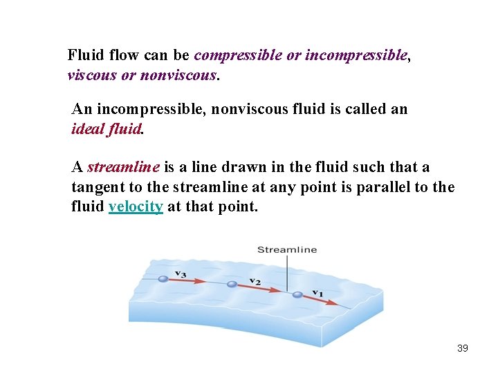 Ch 11 Fluids Mass Density Fluids are materials