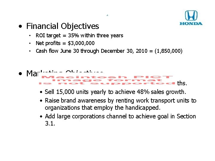 Honda Marketing Plan Raising Brand Awareness and Market