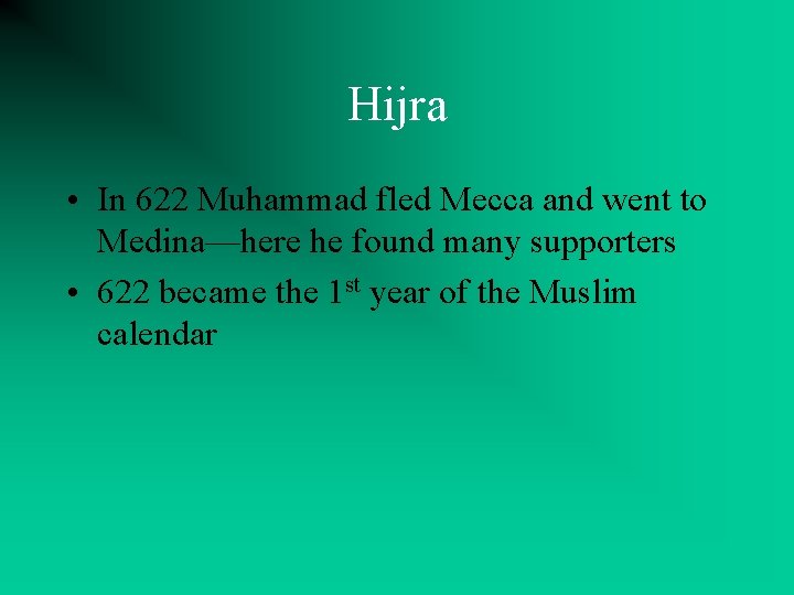 Islam the Prophet Muhammad Founder Muhammad while meditating