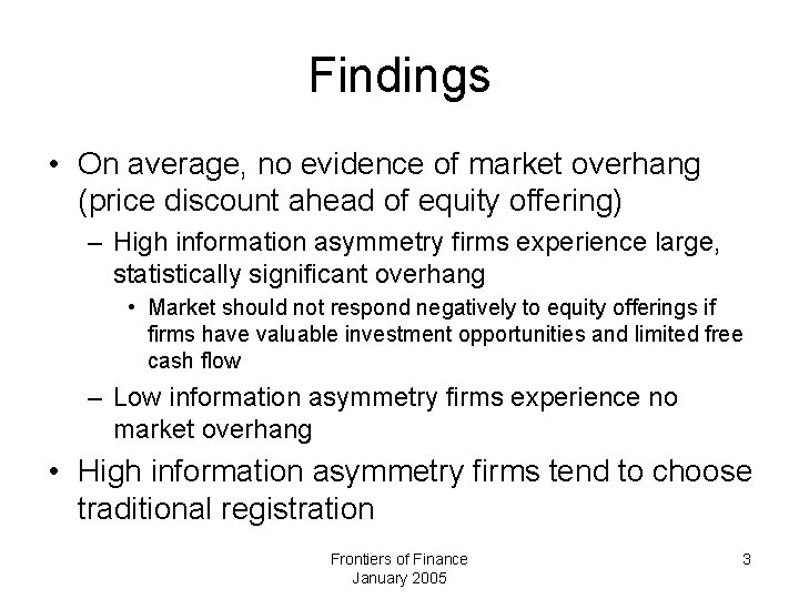 Unallocated shelf Registration Why doesnt Everybody Use It