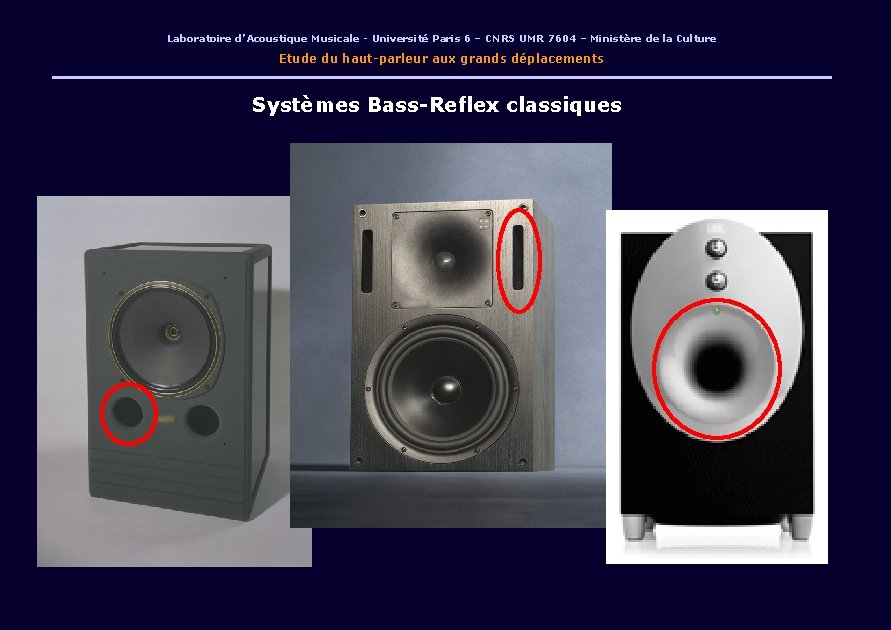 Laboratoire dAcoustique Musicale Universit Paris 6 CNRS UMR