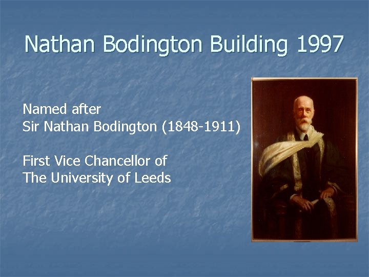 The Bodington System Patently Previous Andrew Booth Institute