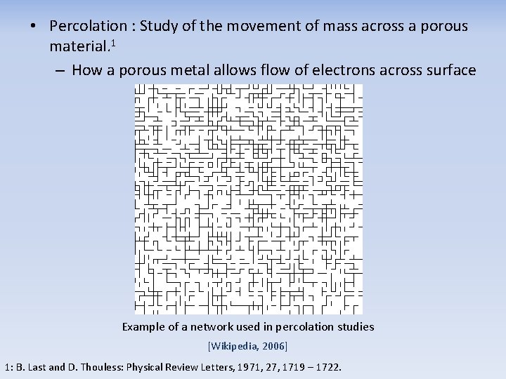 Percolation Effects on Electrical Resistivity and Electron Mobility